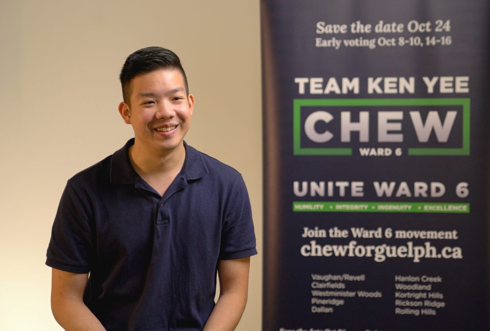 CANDIDATE QUESTIONNAIRE – Ken Yee Chew, Ward 6 Councillor – Guelph Politico